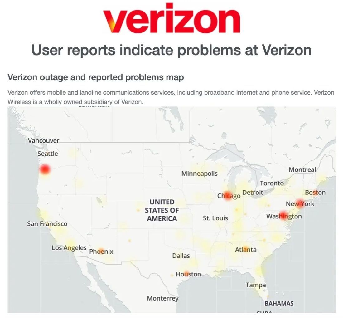 Verizon outage hits thousands nationwide - Whats Going On In RI